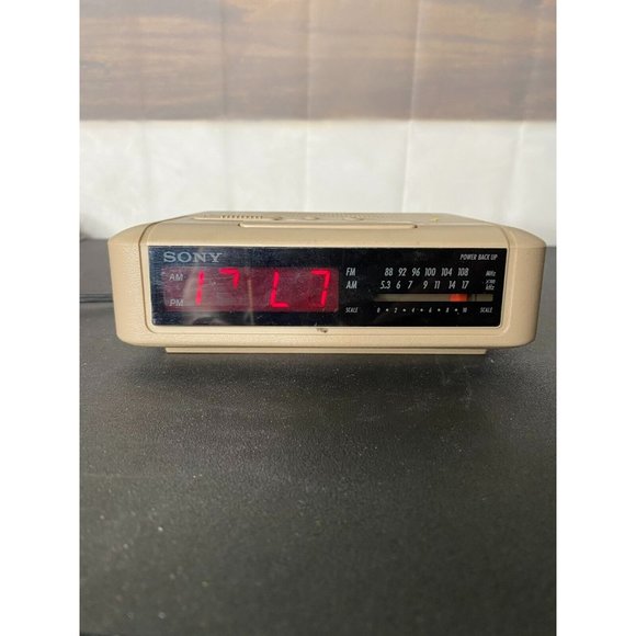 Sony | Office | Vintage Sony Dream Machine Amfm Clock Radio Digital ...